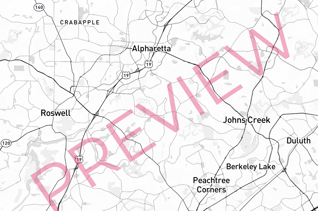 Digital file Mural - diy - digital - 90x60inches - 20250331 – Customaps