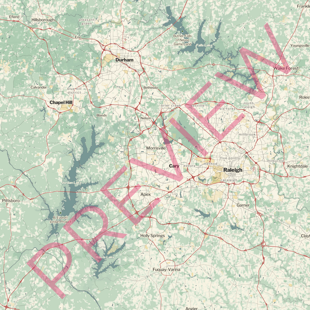 Digital file Mural - retro - digital - 60x60inches - 20251124 – Customaps