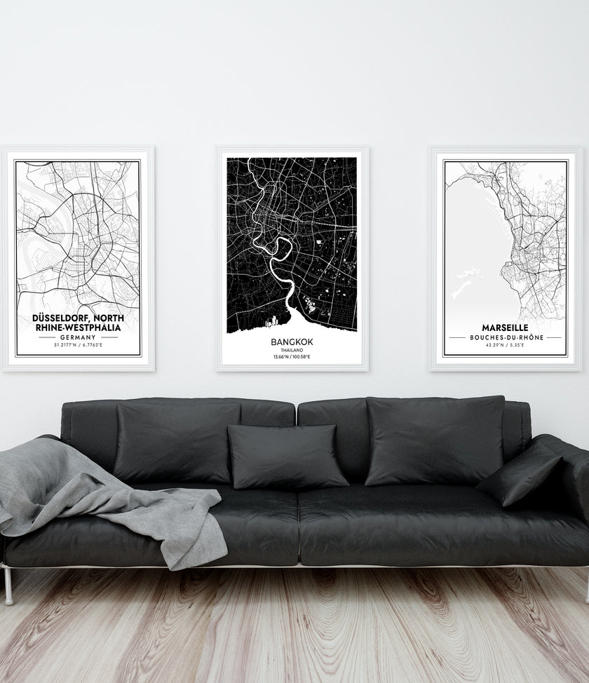 Create a Custom Map - Posters - Digital Maps - Wallpapers - Customaps