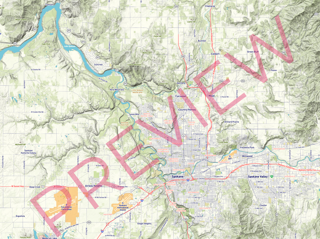 Printed large poster – 48"x36" Top laminated with DRY ERASE Overlamina ...