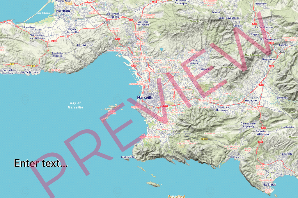 Korographics TYPE II Wallpaper (unpasted) - roadtrip - mural - 90x60in ...