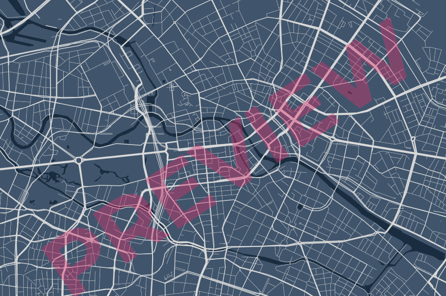 Digital file Mural - asphalt - digital - 229x152cm - 20250210 – Customaps