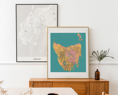 Create a Custom Map - Posters - Digital Maps - Wallpapers - Customaps